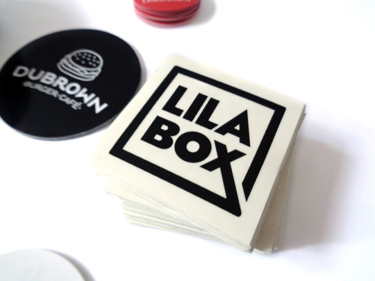 Stickers 8 x 8 cm – Lilabox Impression